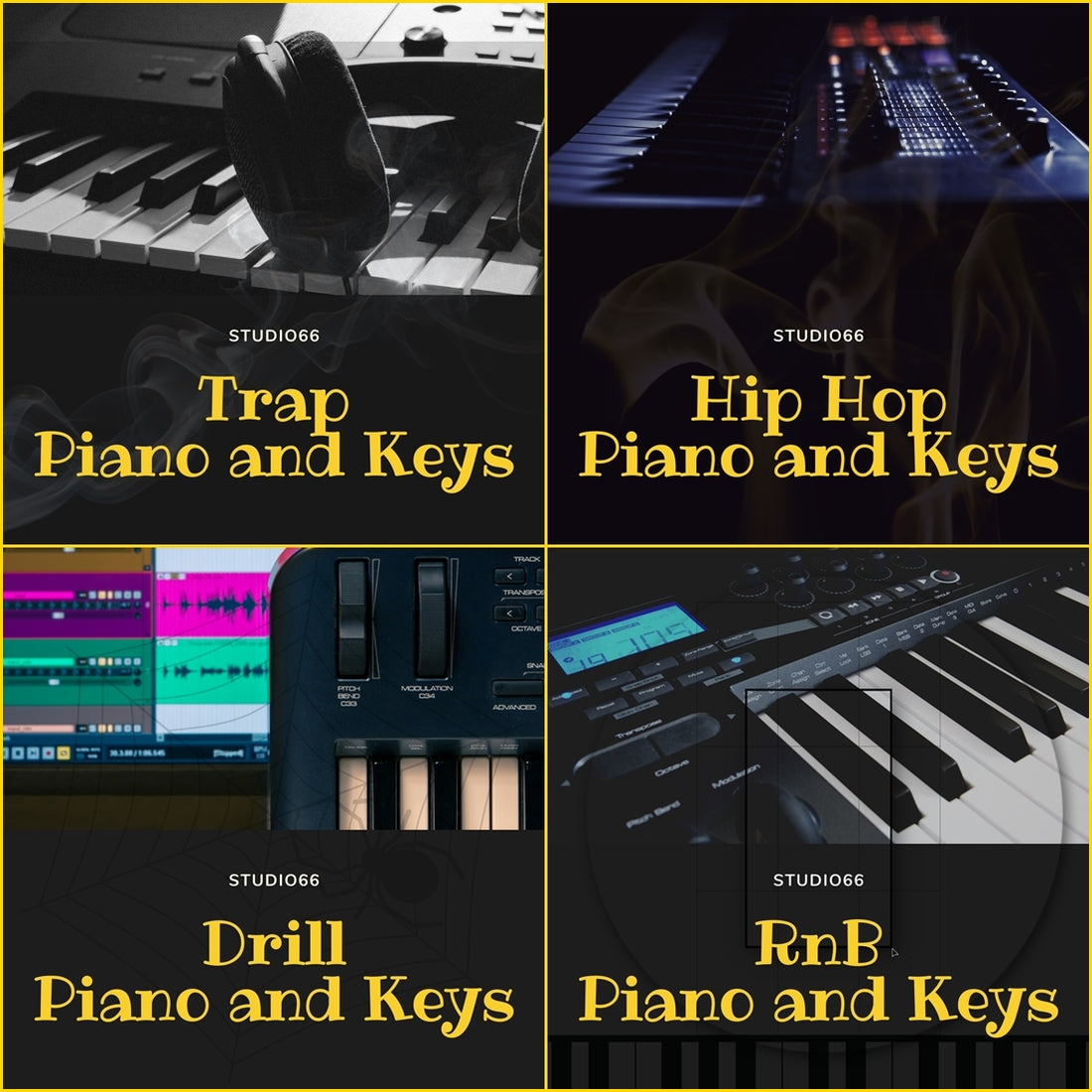Pianos and Keys Bundle: Trap, Drill, RnB and Hip Hop – Star Samples and ...