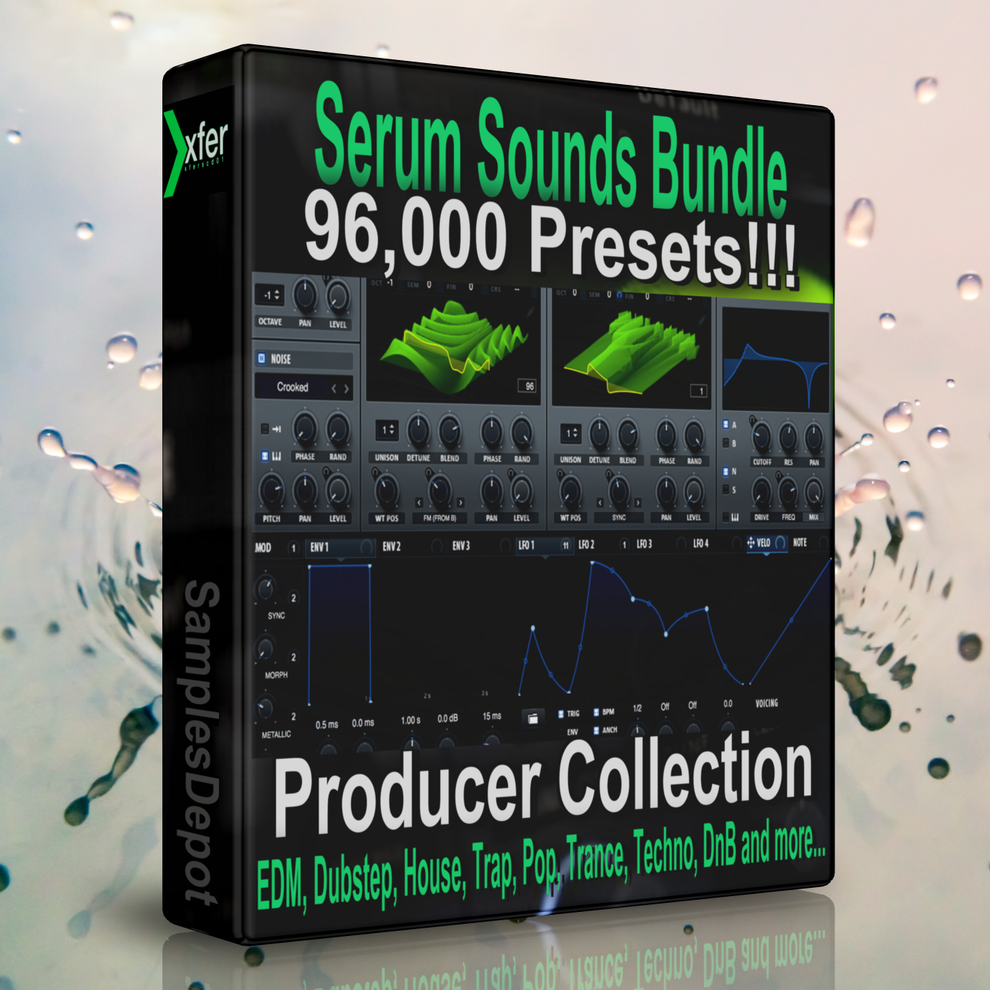 96,000 xFer Serum Presets Collection Digital Download – Star Samples ...